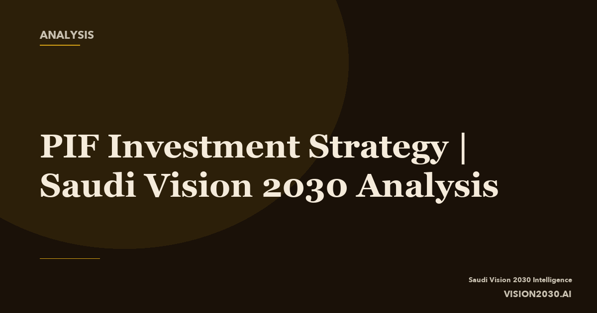 PIF Investment Strategy KPIs: Returns vs Diversification