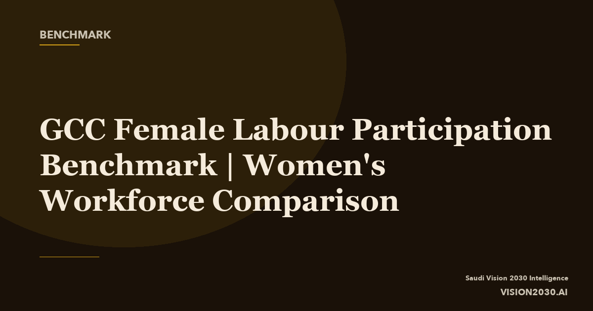 GCC Female Labour Participation Benchmark | Women's Workforc